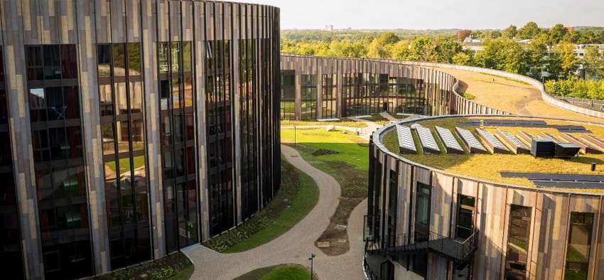 A great example of sustainable housing - No Roof To Waste International